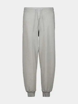 AMI Paris Light Heather Trackpants - Grey