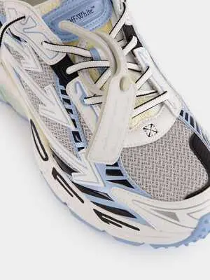 Off-White Be Right Back" Sneakers - Blue
