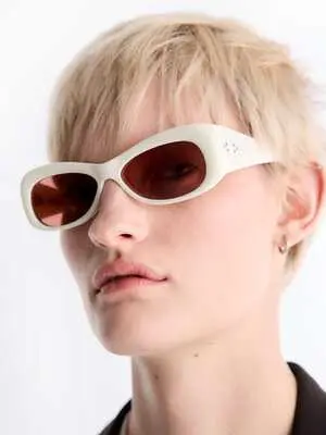 PORT TANGER Oval Acetate Sunglasses