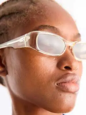PORT TANGER Rectangle Acetate Sunglasses - Gold