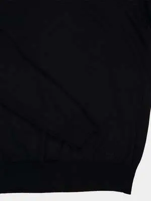 Valentino Garavani Virgin Wool Crew Neck Jumper - Black