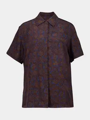 Matteau Marrakesh Silk Short Sleeve Shirt