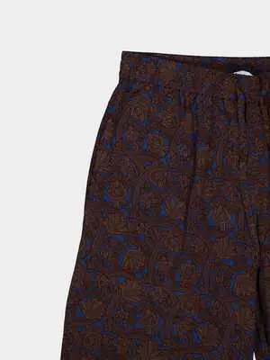 Matteau Marrakesh Silk Casual Trousers - Brown