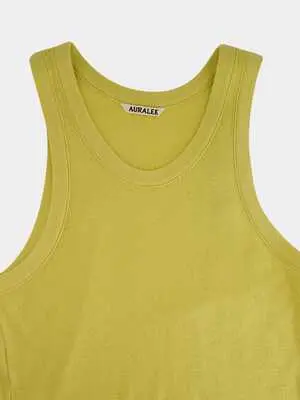 Auralee Dusty Organic Rib Tank