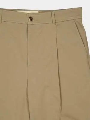 Valentino Garavani Cotton Gabardine Chino Trousers - Beige