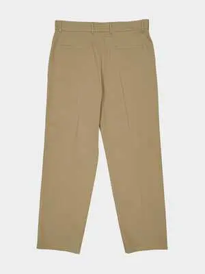 Valentino Garavani Cotton Gabardine Chino Trousers - Beige