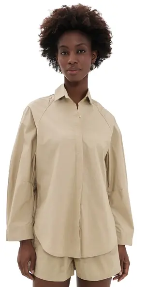 Mikoh Paseo Button-down Shirt - Sandy