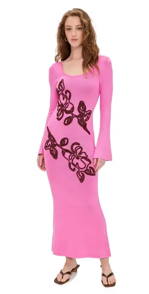 THE WOLF GANG Keiko Maxi Dress