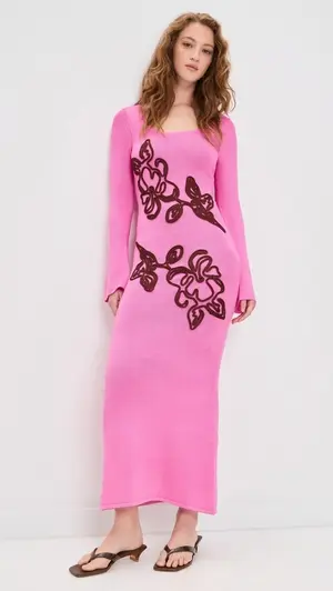 THE WOLF GANG Keiko Maxi Dress