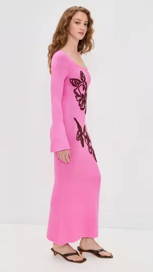 THE WOLF GANG Keiko Maxi Dress