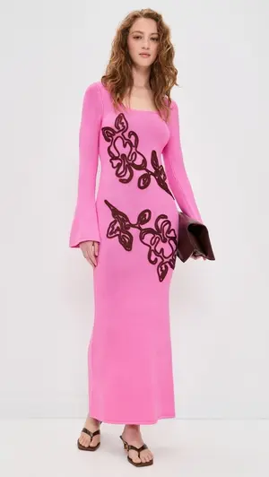 THE WOLF GANG Keiko Maxi Dress