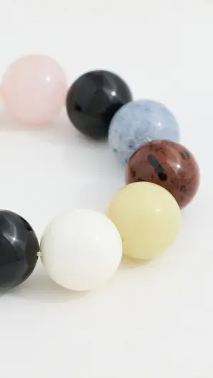 Jia Jia Multi Gemstone Jumbo Sphere Bracelet