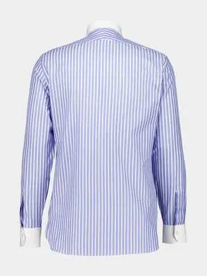 TOM FORD White And Cotton Stripe Shirt