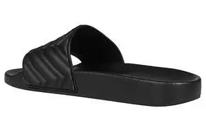 Gucci Quilted Slides