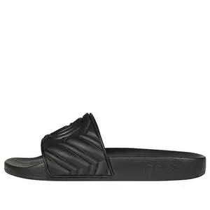 Gucci Quilted Slides - Black