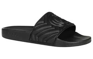 Gucci Quilted Slides - Black