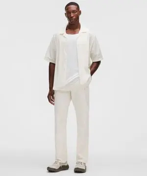 Lululemon Easyfive Classic-straight Pant 32l - Light Ivory