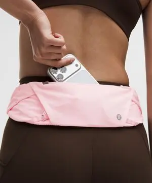 Lululemon Fast And Free Distance Running Belt - Pink Pearl