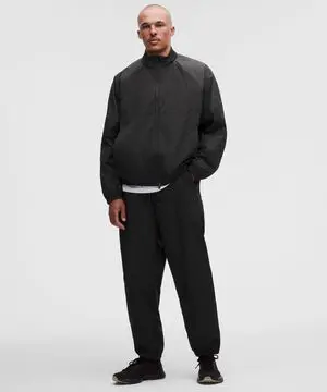 Lululemon Nylon Relaxed Track Pant - Black/graphite Grey