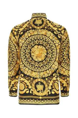 Versace Printed Silk Shirt - Multicolor