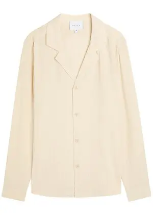 RAITH Cami Rayon-blend Shirt - Beige