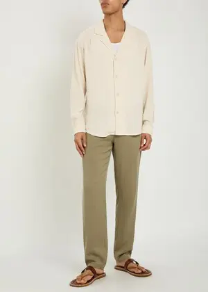 RAITH Cami Rayon-blend Shirt - Beige