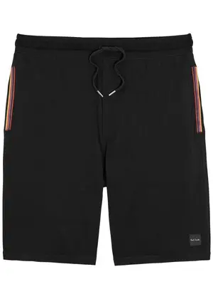 Paul Smith Jersey Shorts - Black