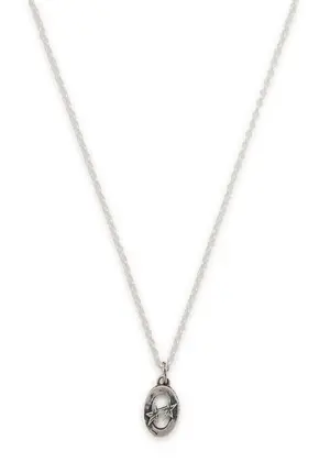 TWOJEYS Sterling Link Stars Pendant Necklace - Silver