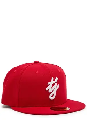 TWOJEYS X New Era Logo-embroidered Twill Cap - Red