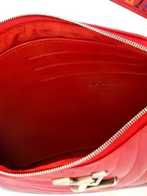 LOUIS VUITTON New Wave Zipped Pochette Quilted Leather Pouch