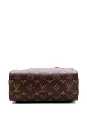 LOUIS VUITTON Sac Plat Nm Monogram Canvas Bag
