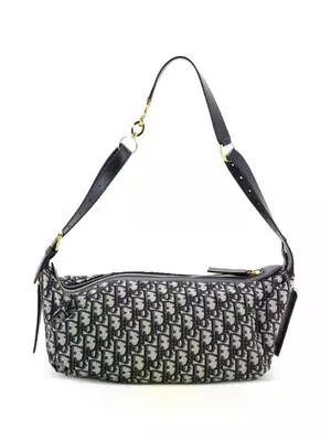 Dior D-journey Bag Oblique Canvas Medium Shoulder Bag - Blue
