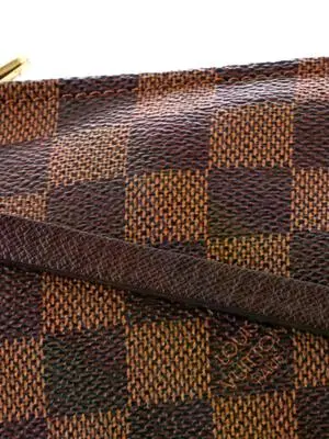 LOUIS VUITTON Trouss Make Up Bag Damier Pouch