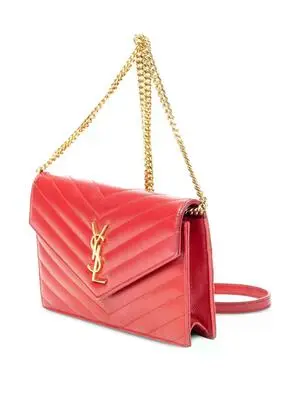 Saint Laurent Envelope Chain Shoulder Bag