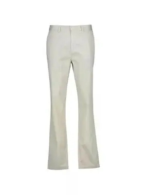 Gant Belt-loop Straight-leg Trousers - Neutrals
