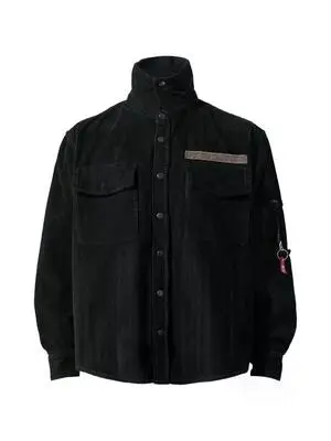 PROTOTYPES Graphic-print Corduroy Shirt