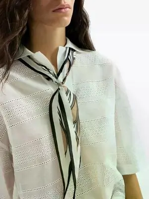 Brunello Cucinelli Printed Silk Foulard