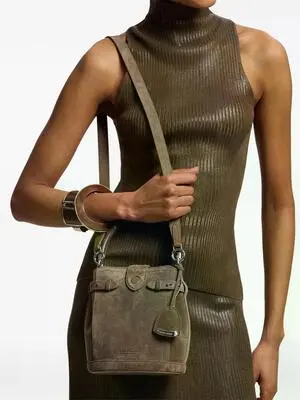 Ralph Lauren Suede Bucket Bag