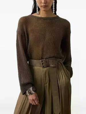 Ralph Lauren Cable-knit Crew Neck Sweater