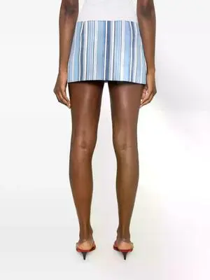 THE FRANKIE SHOP Hera Striped Mini Skirt