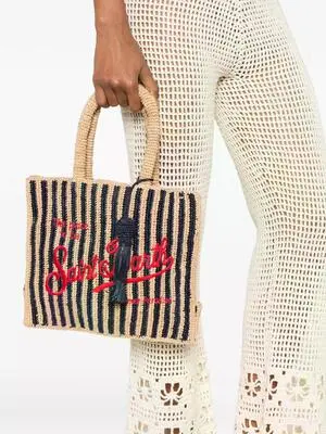 MC2 SAINT BARTH Colette Raffia Tote Bag
