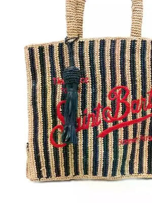 MC2 SAINT BARTH Colette Raffia Tote Bag