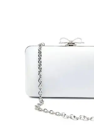 SELF-PORTRAIT Embellished Bow Clutch