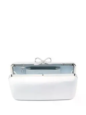 SELF-PORTRAIT Embellished Bow Clutch