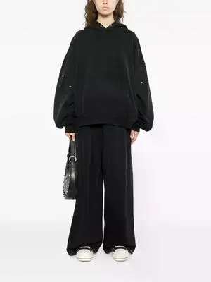 TEAM WANG DESIGN Washed Effect Hoodie
