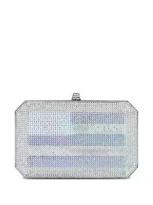 Tyler Ellis Medium Perry Crystal-embellished Clutch Bag