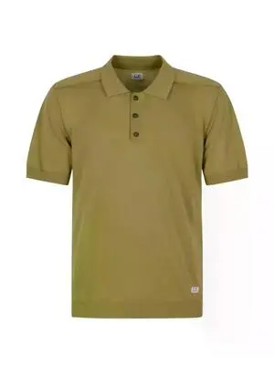 C.P. COMPANY Short-sleeve Polo Shirt - Green