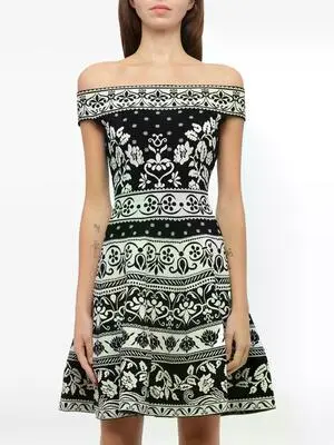 Alexander McQueen Floral Mini Dress