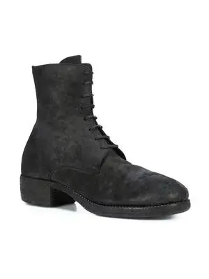 Guidi Leather Lace-up Boots