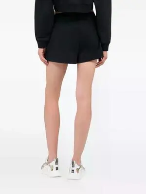 Roberto Cavalli Tiger Motif Drawstring Shorts